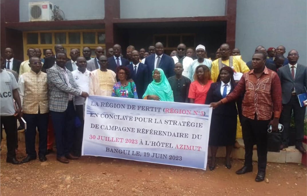 Centrafrique : la région numéro 5 s'engage pour la réussite du ...