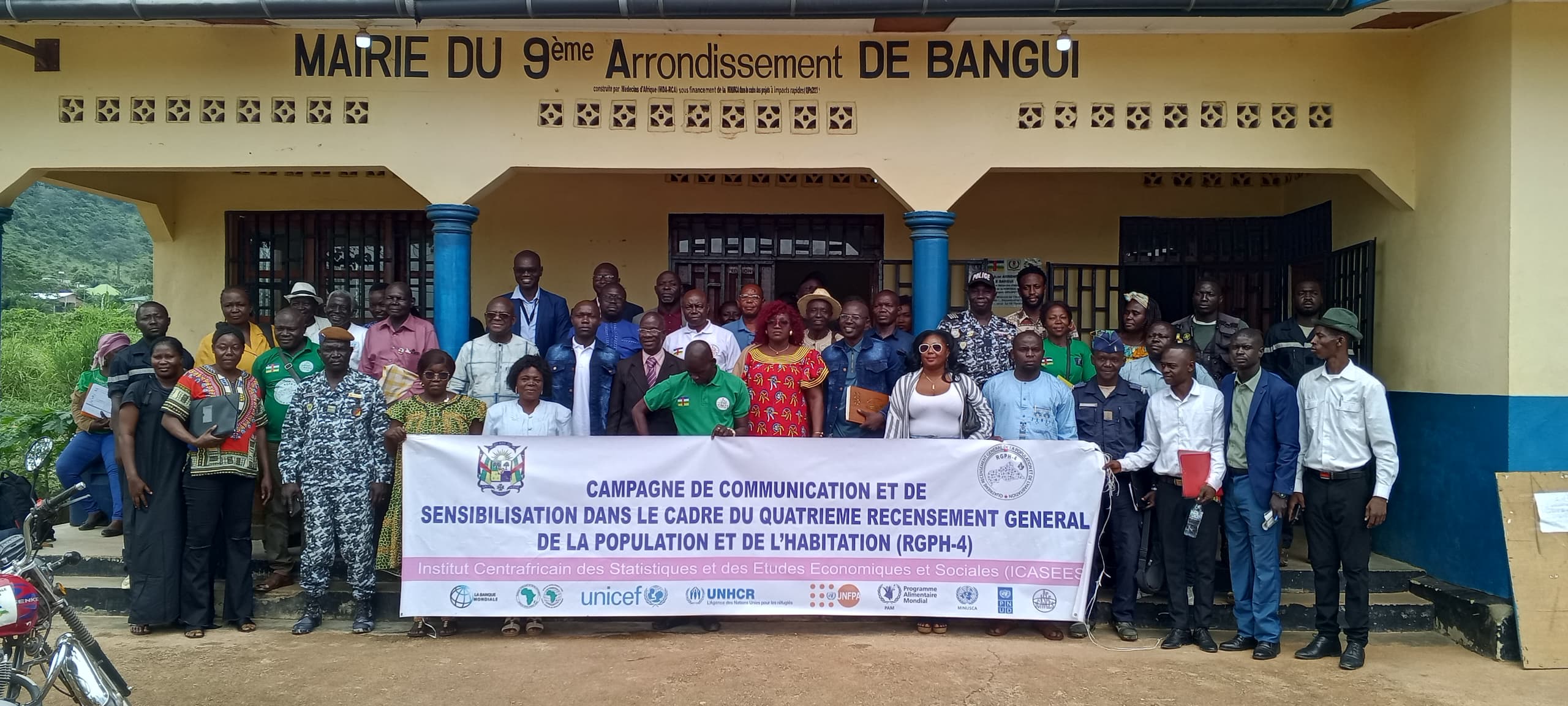 Centrafrique : ICASEES poursuit la sensibilisation sur le RGPH-4 à ...